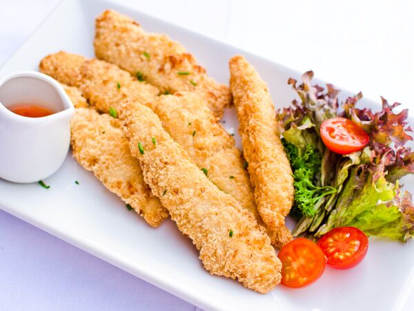 how to cook chicken goujons in the oven